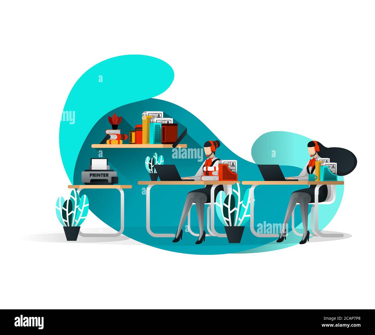 Vector Illustration Concept For Flyer, Template, Poster, Web Element ...