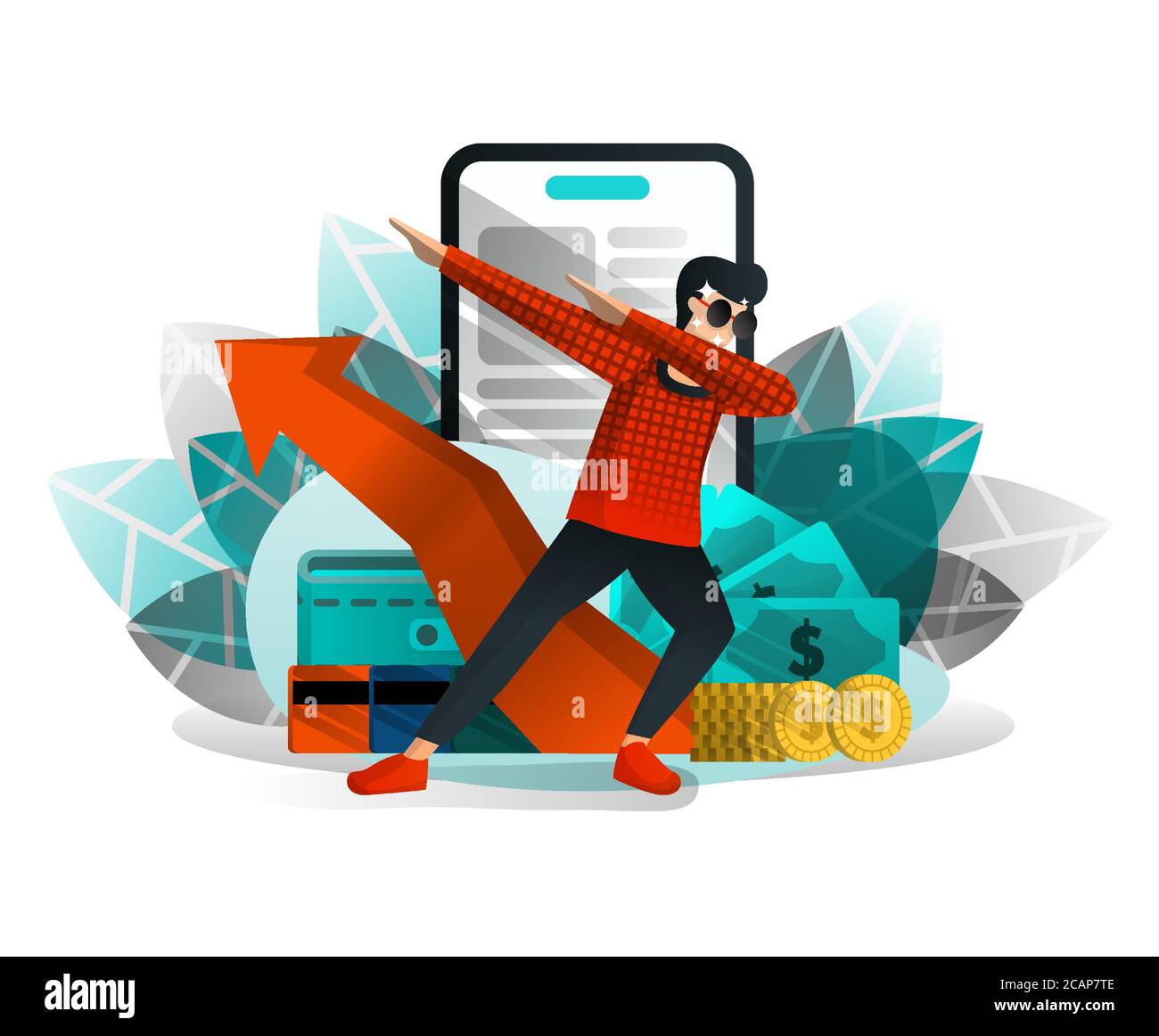 Investment in innovation illustration Stock Vector Images - Alamy