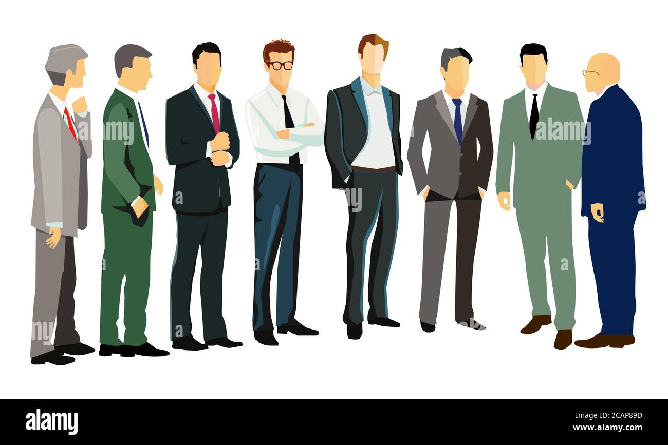 (coworker or colleague) meeting Stock Vector Images - Alamy