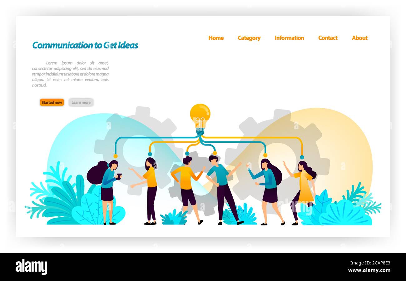 Communication, discussion, speaking and dialogue to get ideas and ...