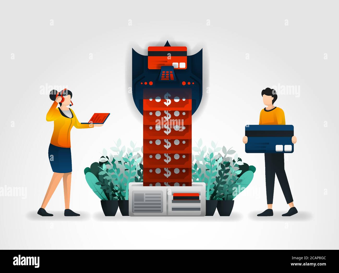 Banks man Stock Vector Images - Alamy