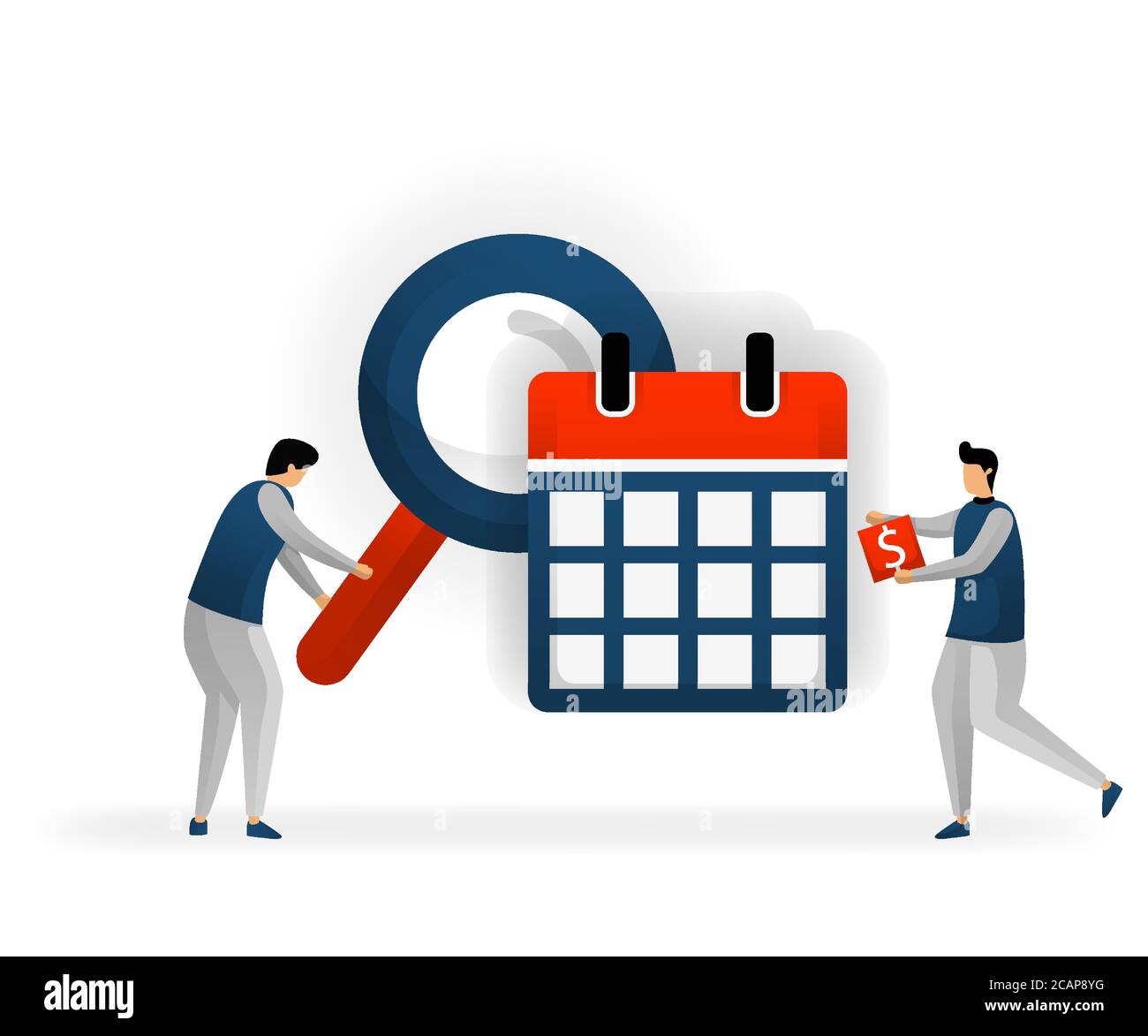 business and promotion of vector illustration. Determine keywords based ...