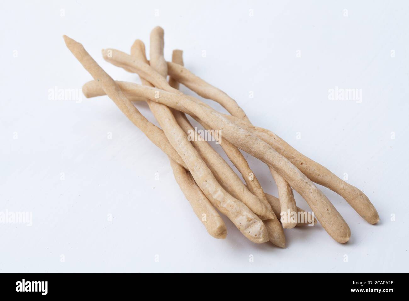 Grissini (Thin Bread Sticks) isolated on white background Stock Photo ...