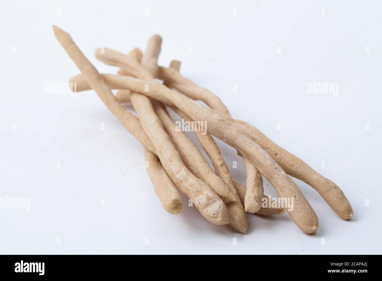 Grissini (Thin Bread Sticks) isolated on white background Stock Photo ...