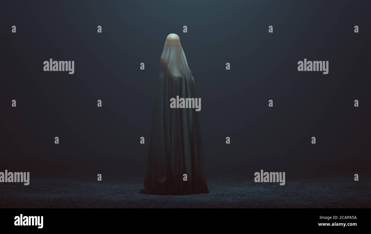 Woman looking over shoulder fear hi-res stock photography and images ...