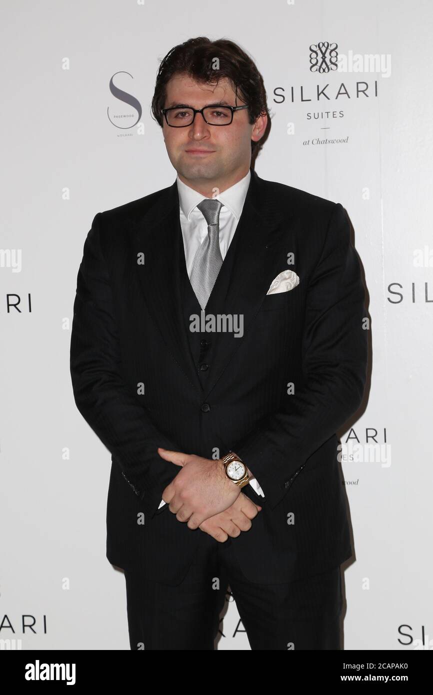 Michael Kodari attends the launch of Silkari, Sydney’s newest luxury ...