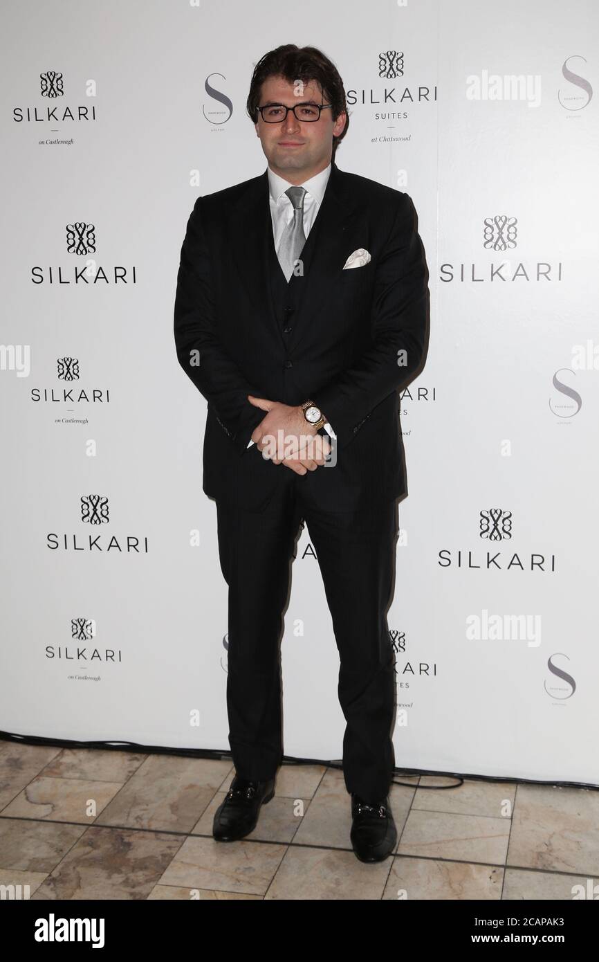 Michael Kodari attends the launch of Silkari, Sydney’s newest luxury ...