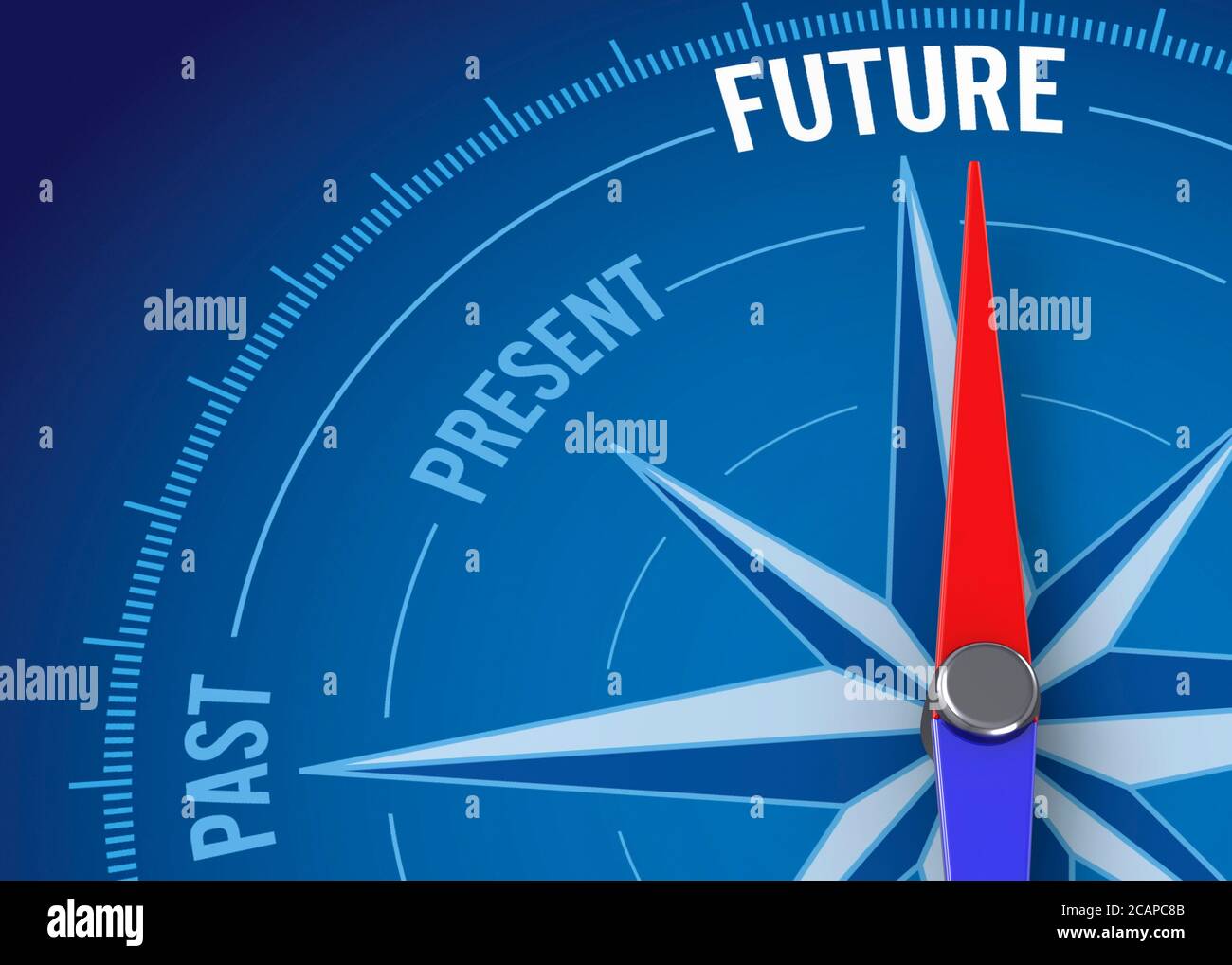 The Future Direction - 3D Stock Photo - Alamy