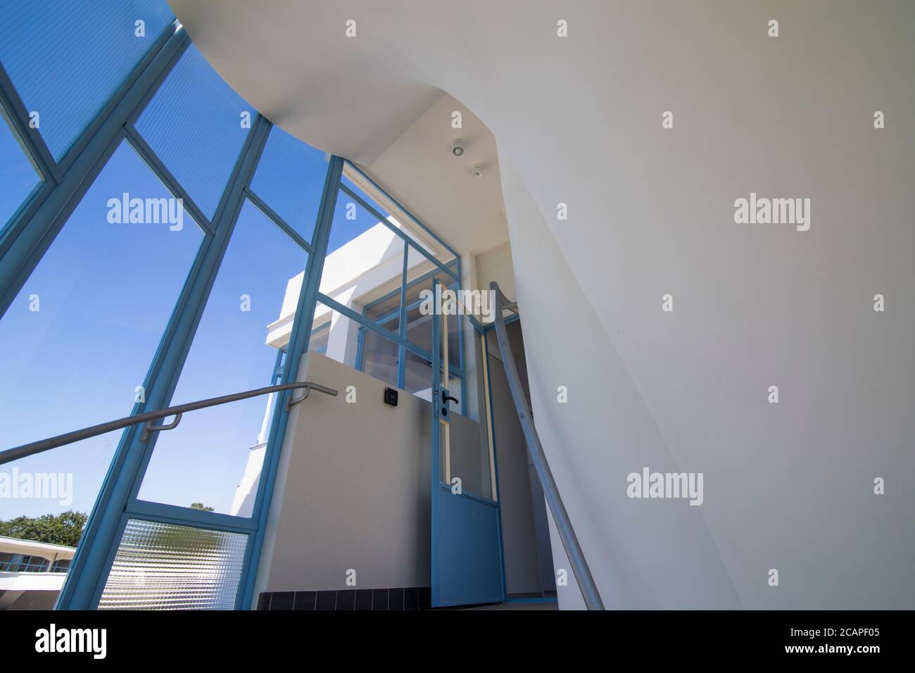 Dutch sanatorium "Zonnestraal", modern historical architecture in the ...