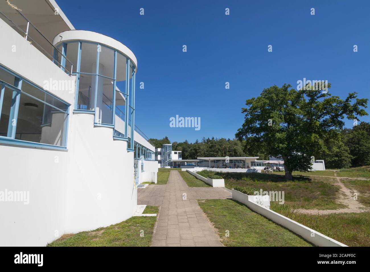 Dutch hospital for tbc patients sanatorium "Zonnestraal", modern ...