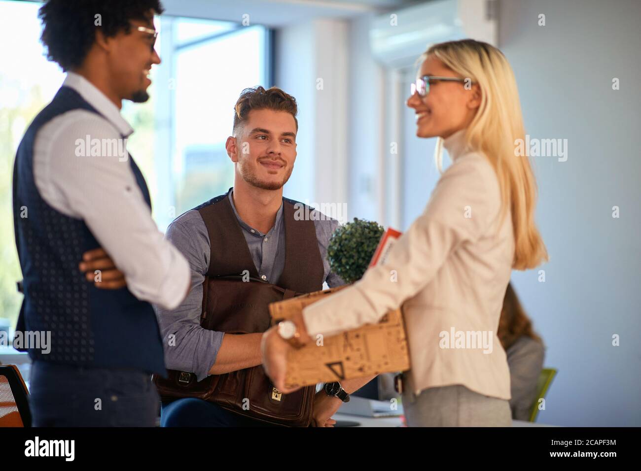 Employee intern office hi-res stock photography and images - Alamy