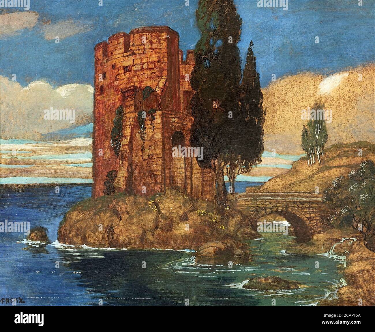 20th century round tower hi-res stock photography and images - Alamy