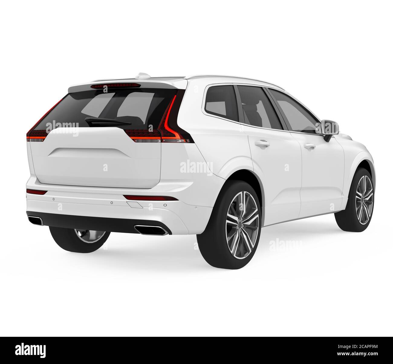 SUV Car Isolated Stock Photo - Alamy