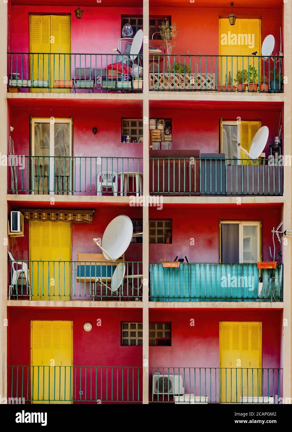 Colorful window frames hi-res stock photography and images - Alamy