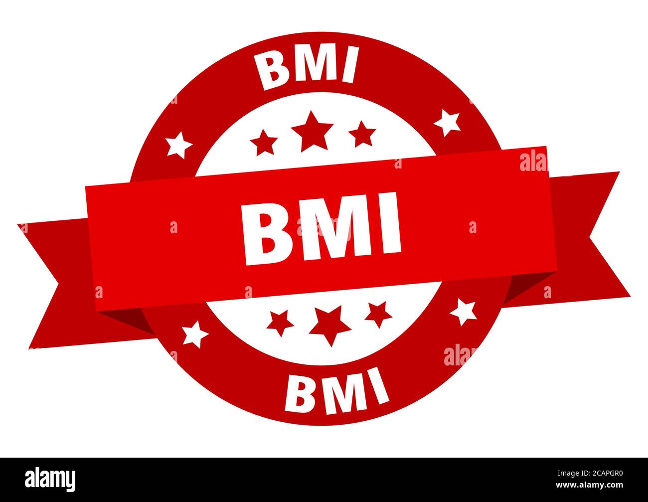 bmi round ribbon isolated label. bmi sign Stock Vector Image & Art - Alamy