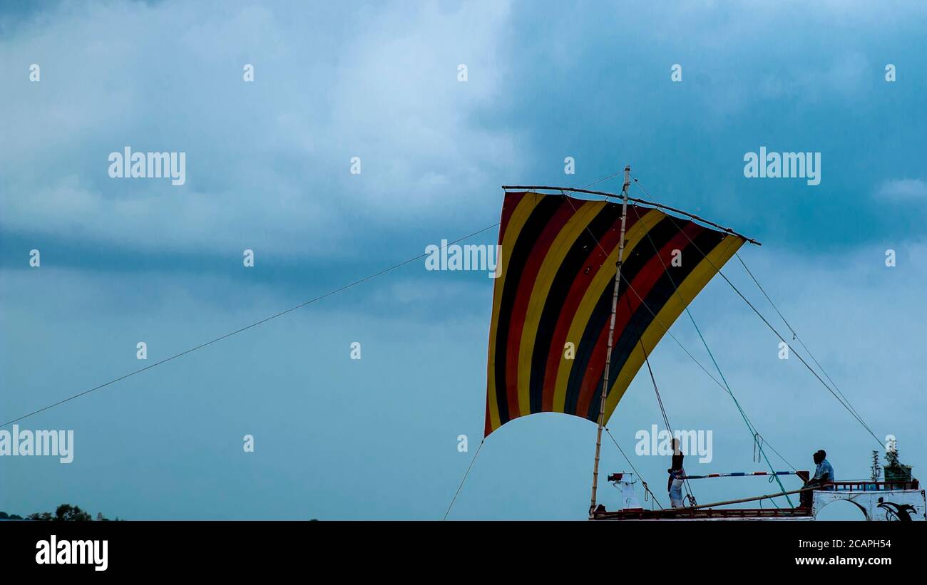 Sunshine landscape boat hi-res stock photography and images - Alamy