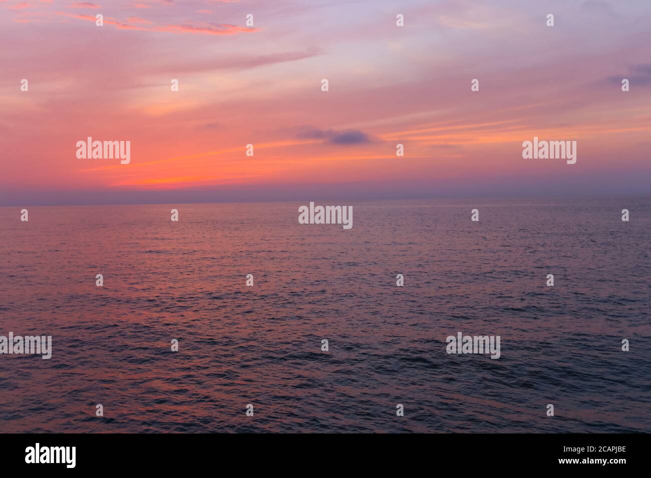 Beautiful sunset over black sea hi-res stock photography and images - Alamy
