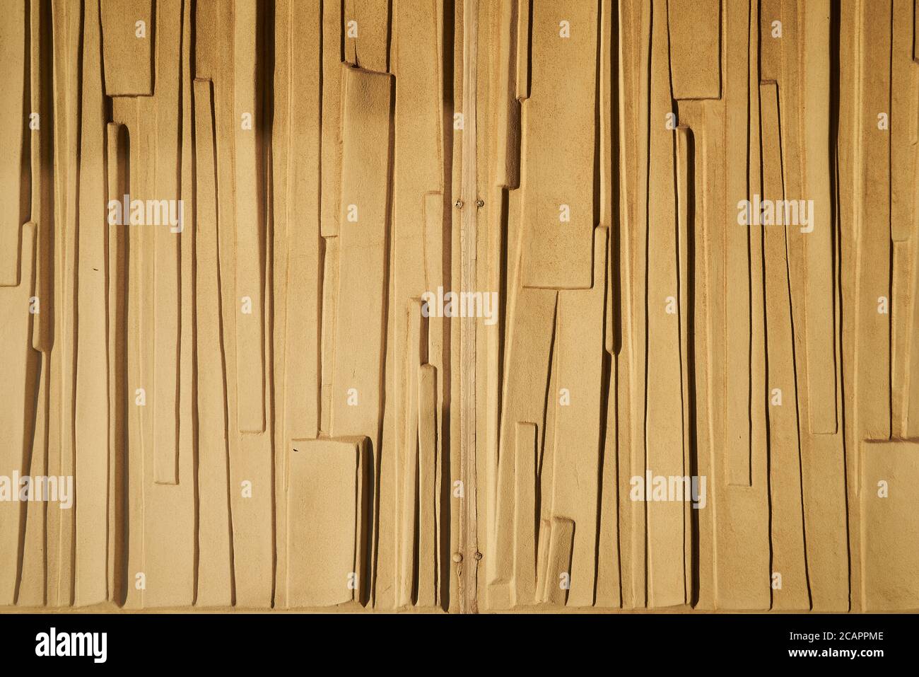 Plastered and painted wall textured background. Molding on textured ...