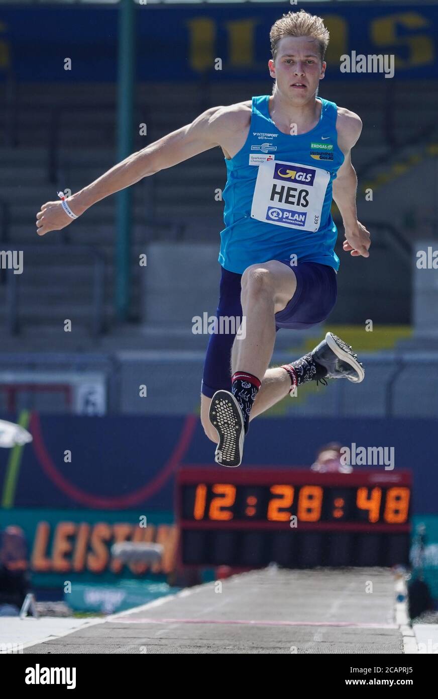 Brunswick, Germany. 08th Aug, 2020. Athletics, German championship, DM ...