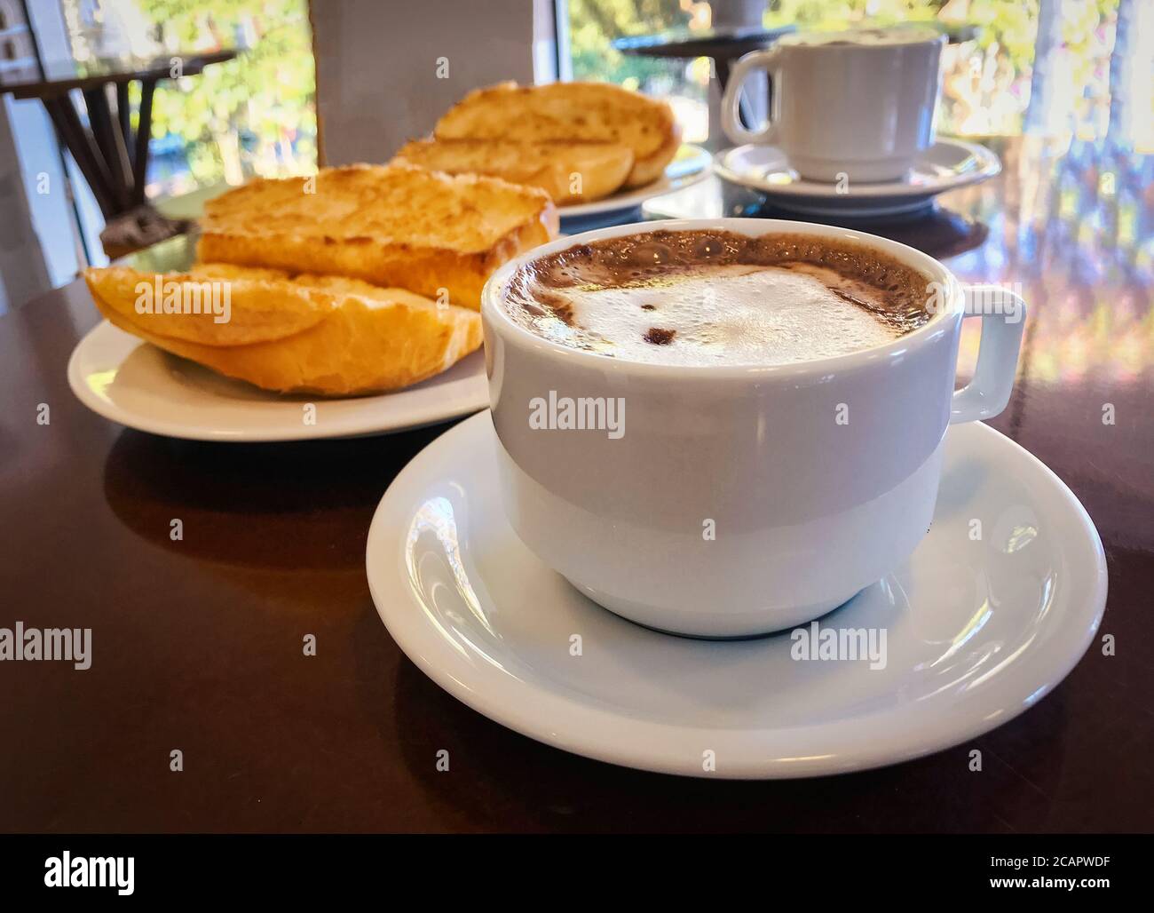 Breakfast table overview hi-res stock photography and images - Alamy