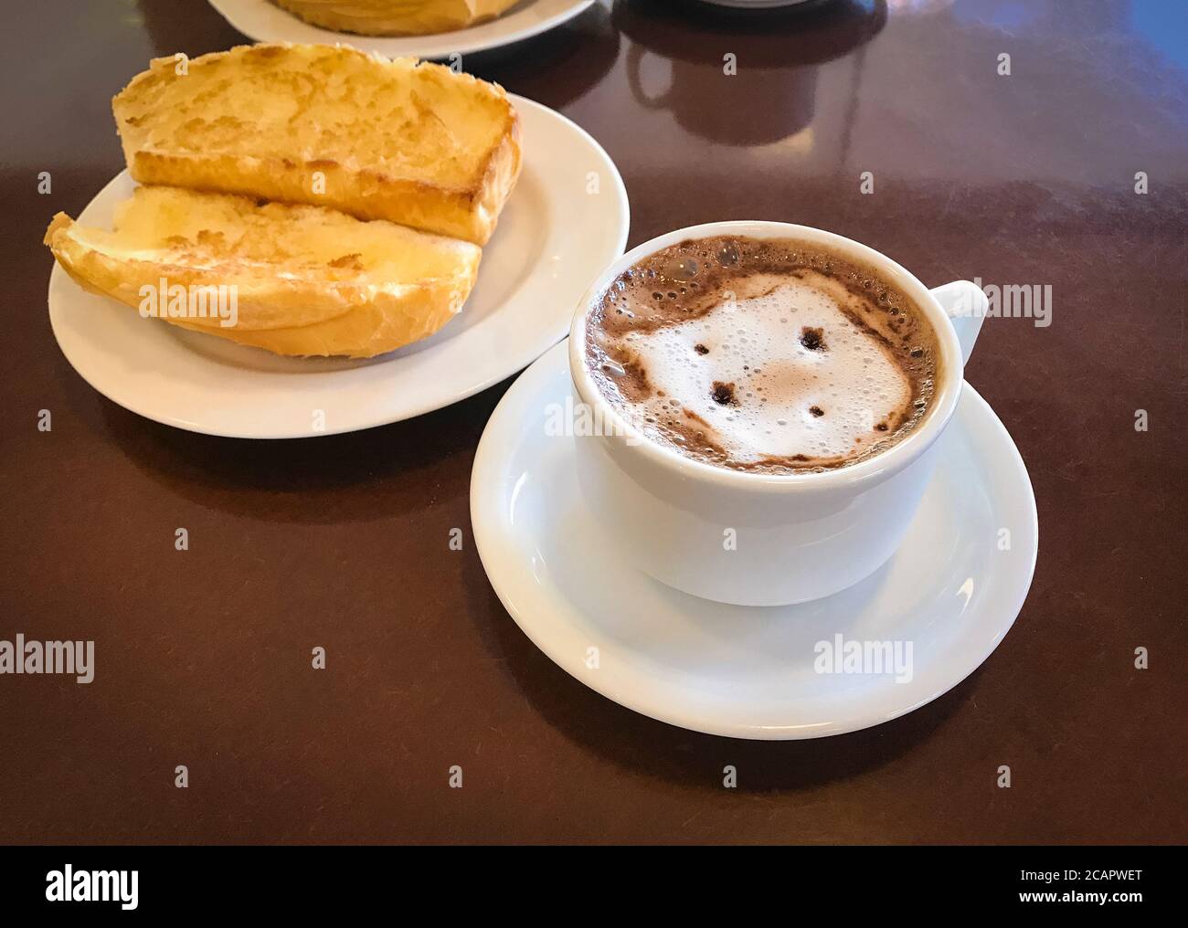 Brazil breakfast french bread hi-res stock photography and images - Alamy