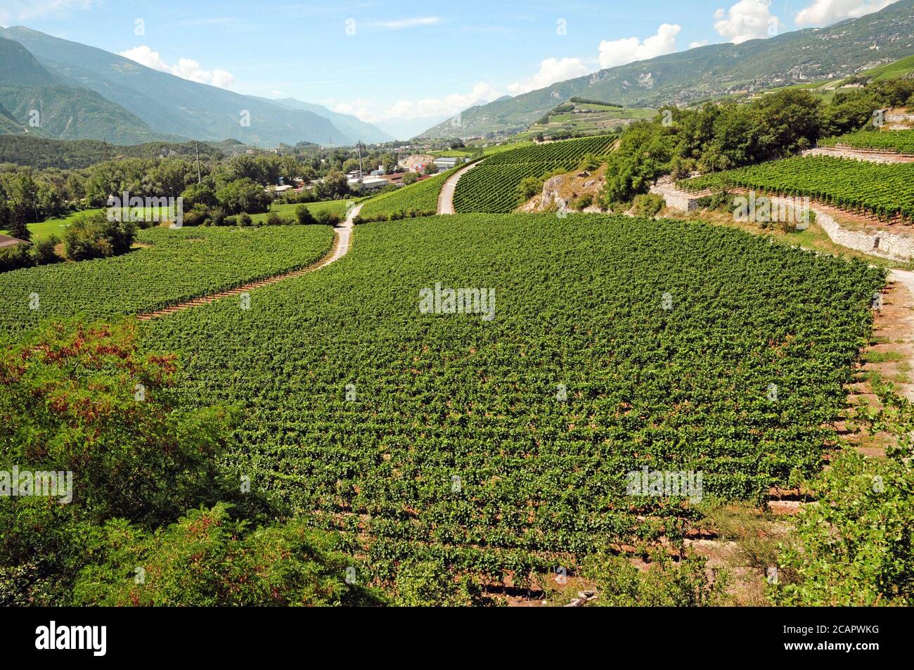 Mountains near rhone valley hi-res stock photography and images - Alamy