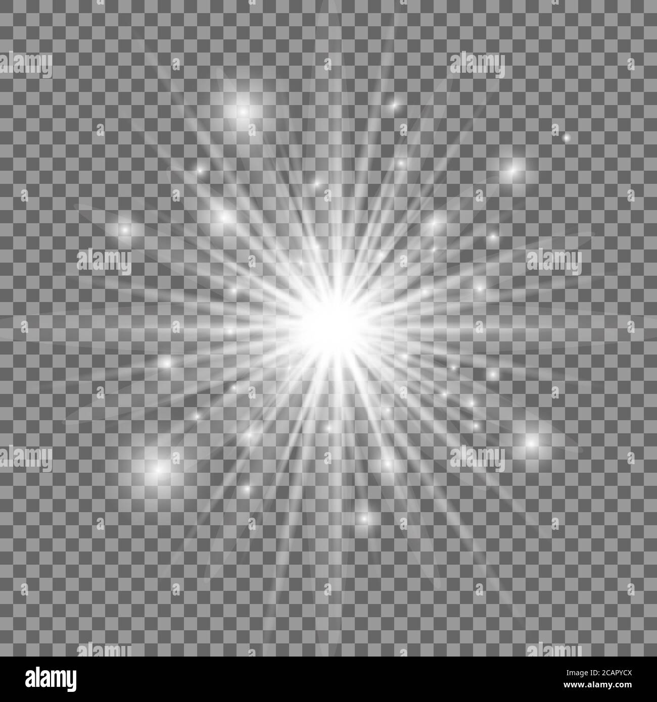 Bright White Light Background