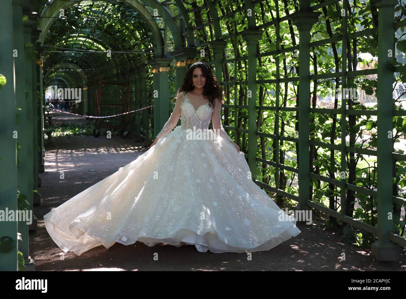 Summer Garden of Russian Museum opens after pandemic city isolation in ...