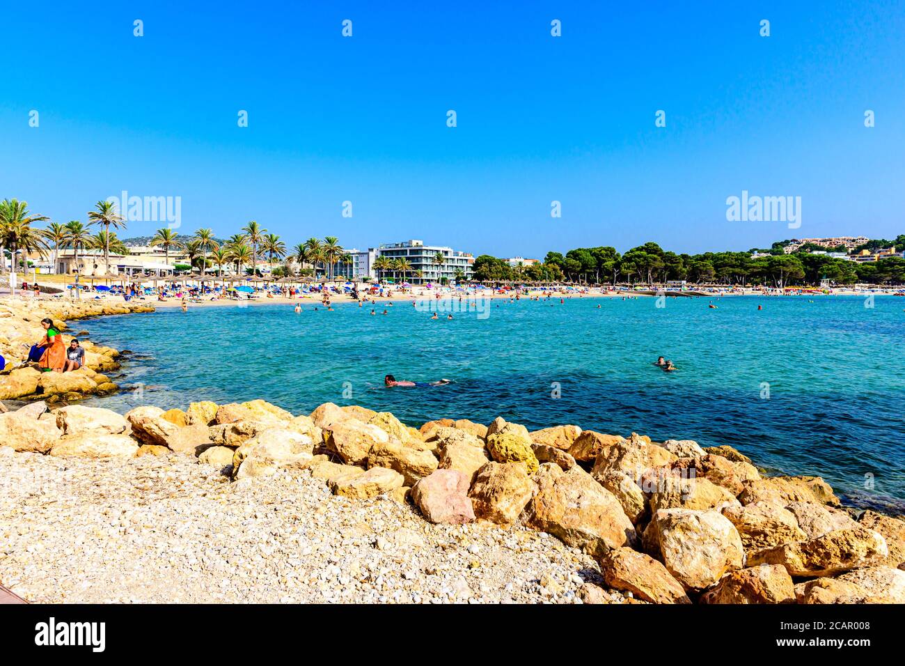 Santa ponsa beach mallorca hi-res stock photography and images - Alamy