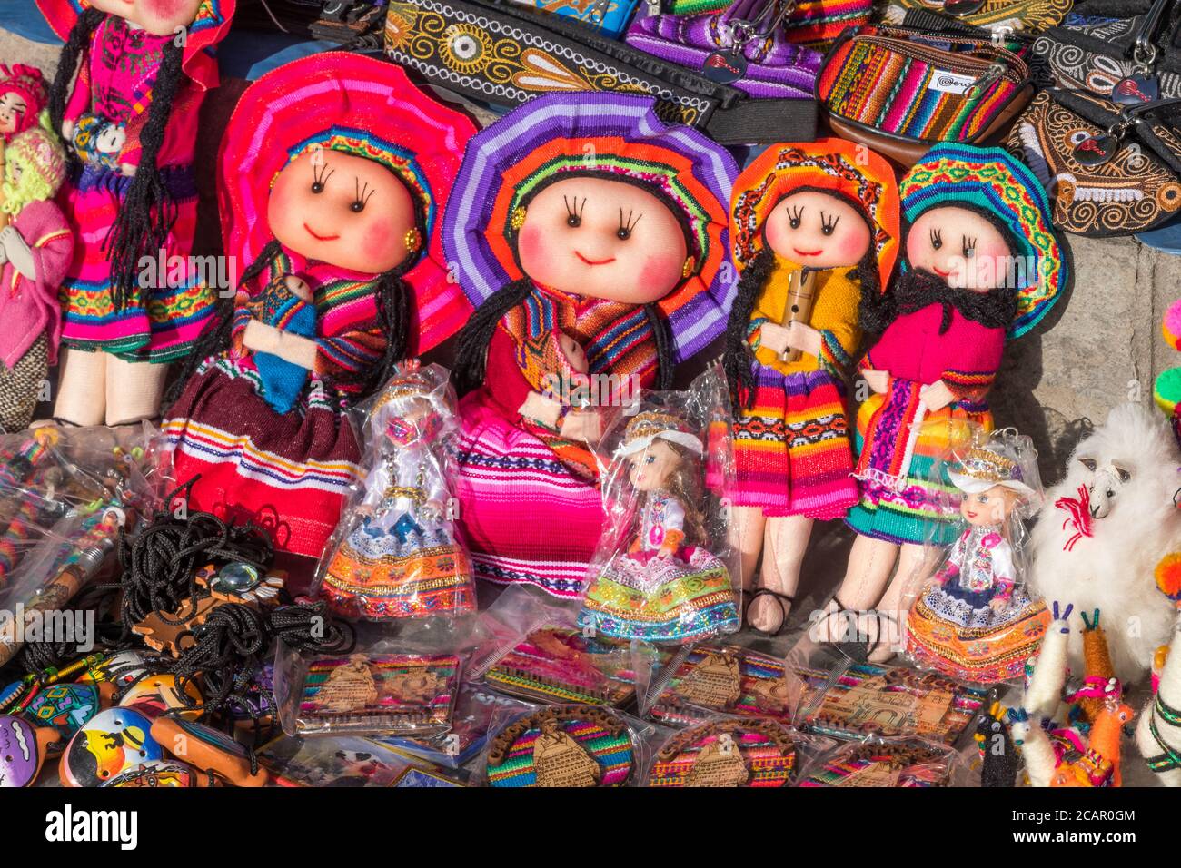 Handmade traditional dolls in Arequipa, in Peru Stock Photo - Alamy
