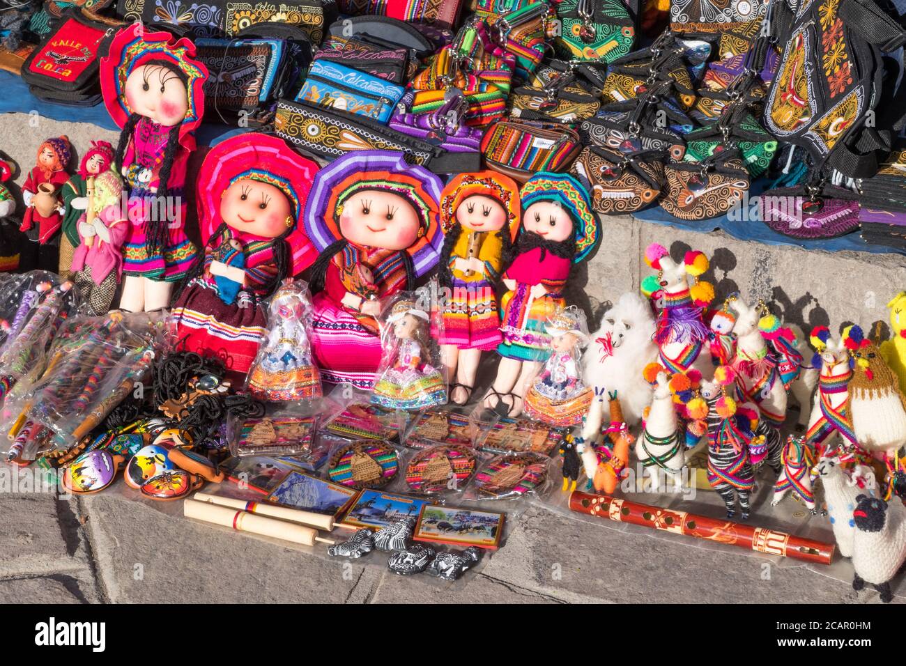 Handmade traditional dolls in Arequipa, in Peru Stock Photo - Alamy