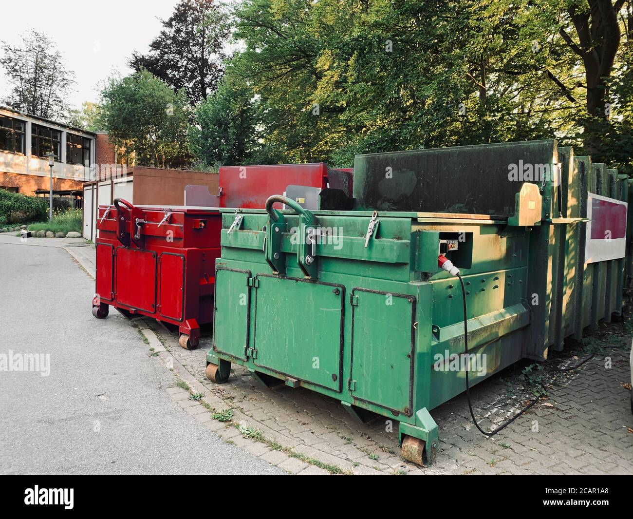 Garbage caterpillar hi-res stock photography and images - Alamy