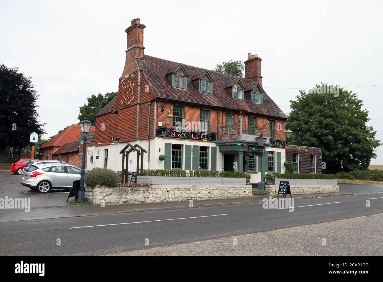 The Hen and Chicken roadside coaching inn, Upper Froyle, Alton, Surrey ...