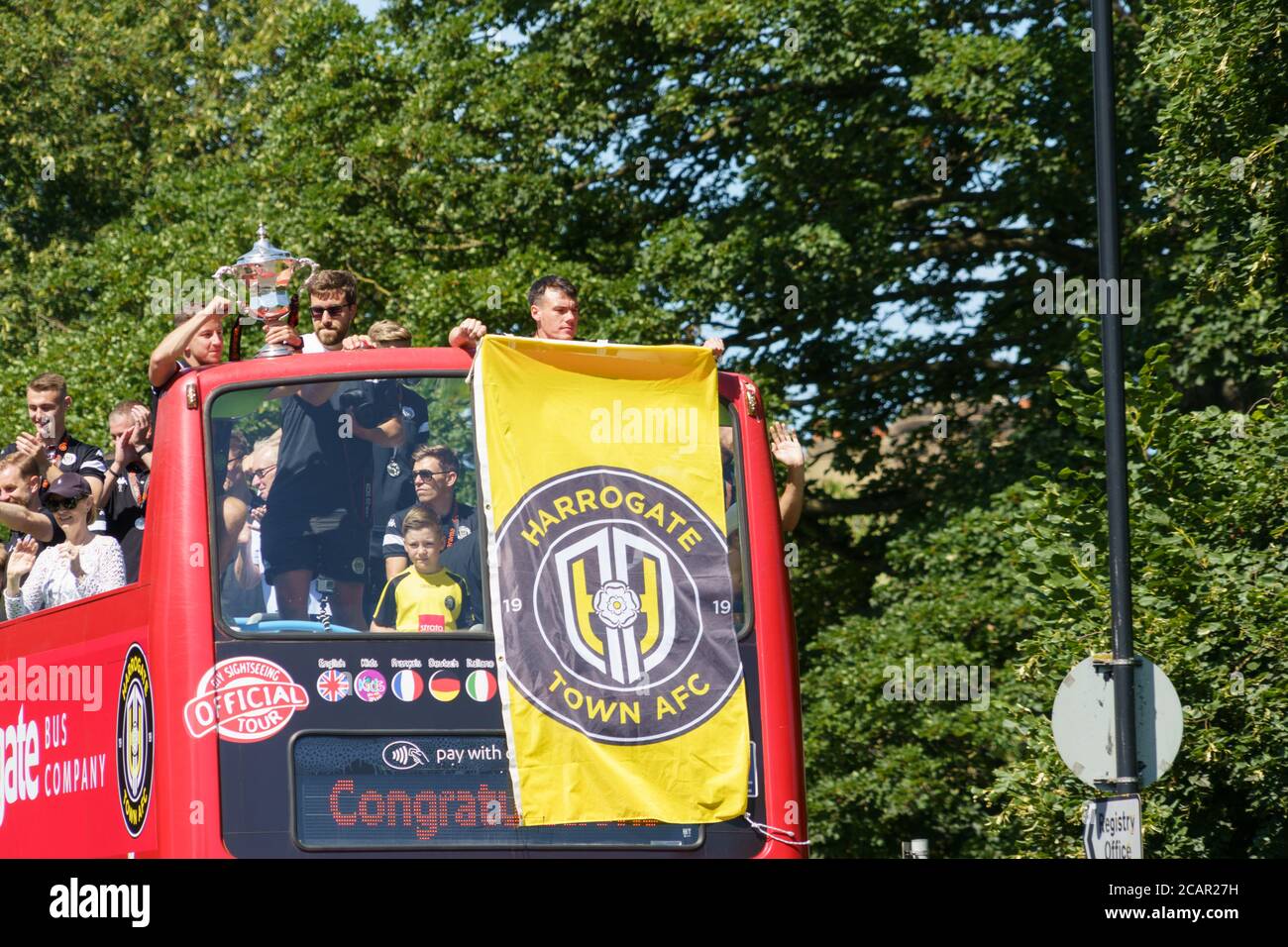 Football team bus transport hi-res stock photography and images - Alamy