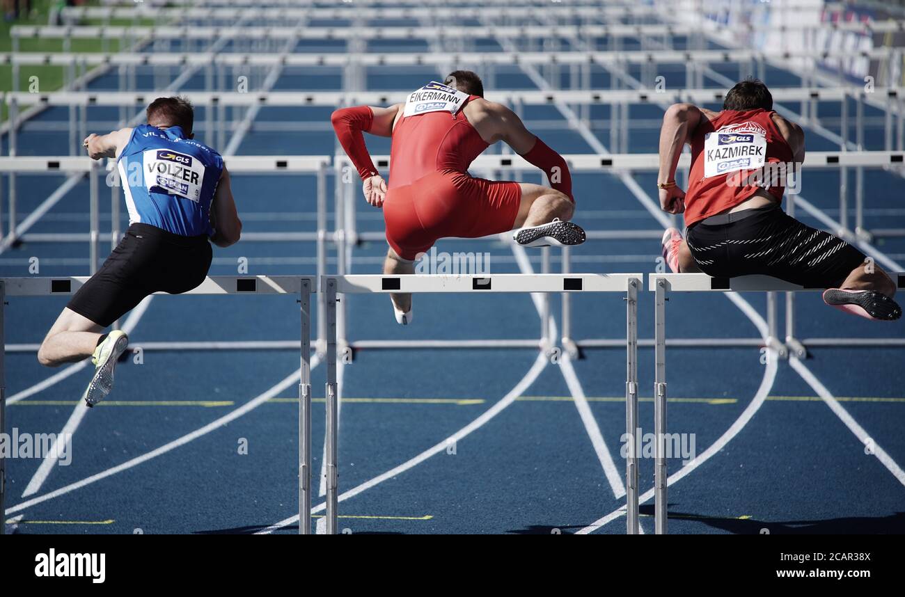 Brunswick, Germany. 08th Aug, 2020. Athletics, German championship, DM ...