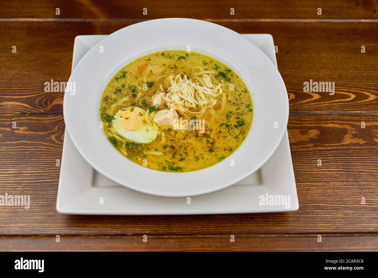 A plate of food on a table Stock Photo - Alamy