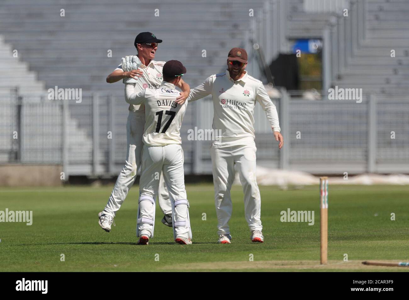 CHESTER LE STREET, ENGLAND. AUGUST 8TH 2020. George Balderson of ...