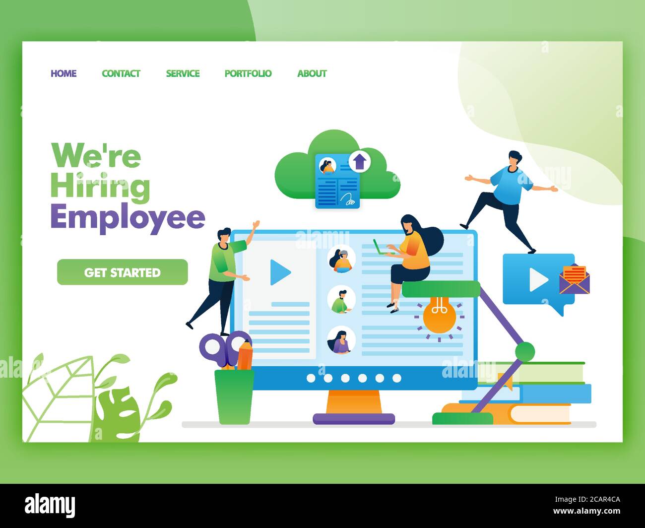 Easy hire Stock Vector Images - Alamy