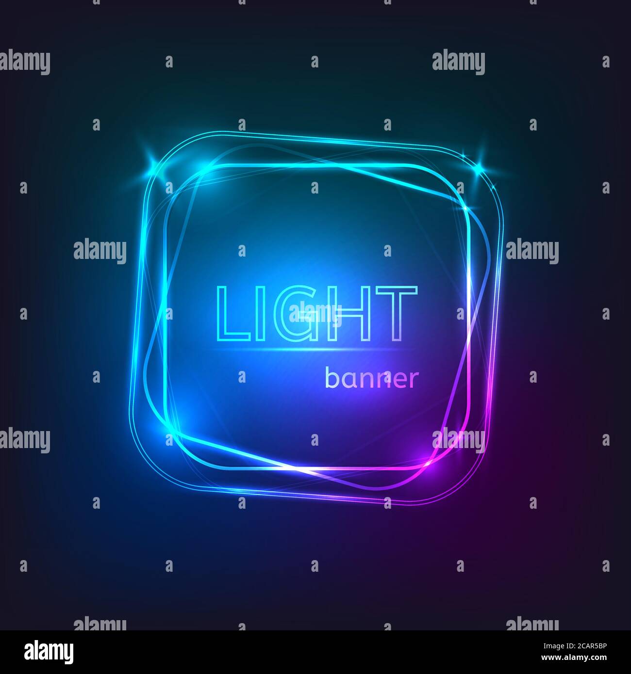 Bright Square Frame