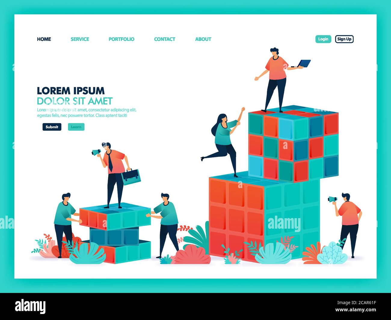 Rubix cube Stock Vector Images - Alamy