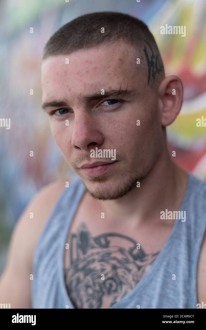 Hooligan graffiti hi-res stock photography and images - Alamy