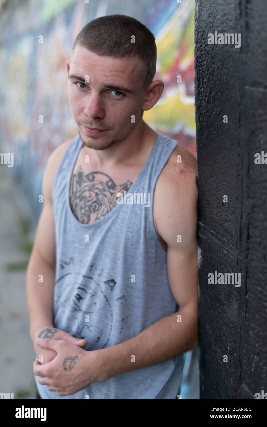 Hooligan graffiti hi-res stock photography and images - Alamy