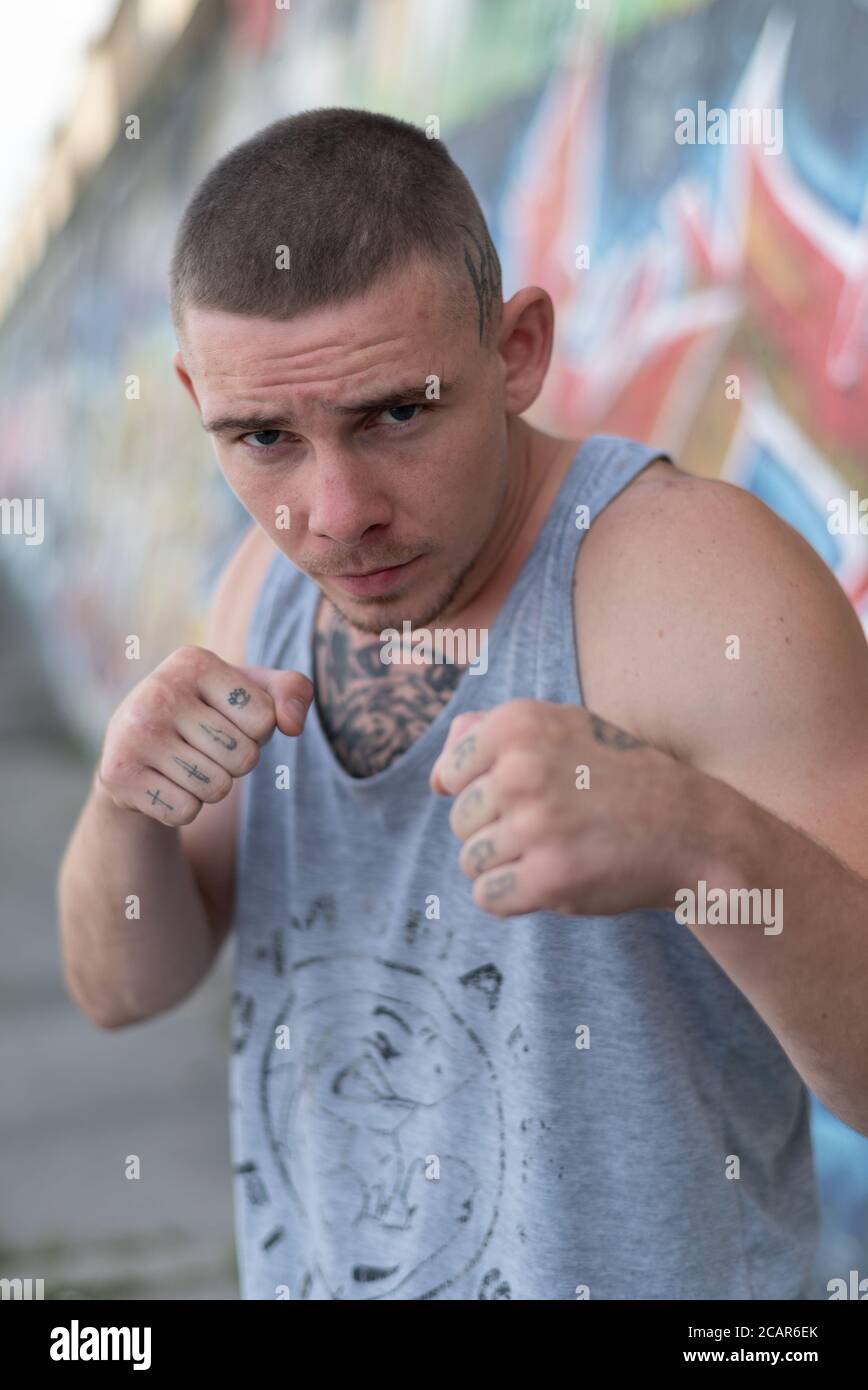 Strong hooligan hi-res stock photography and images - Alamy