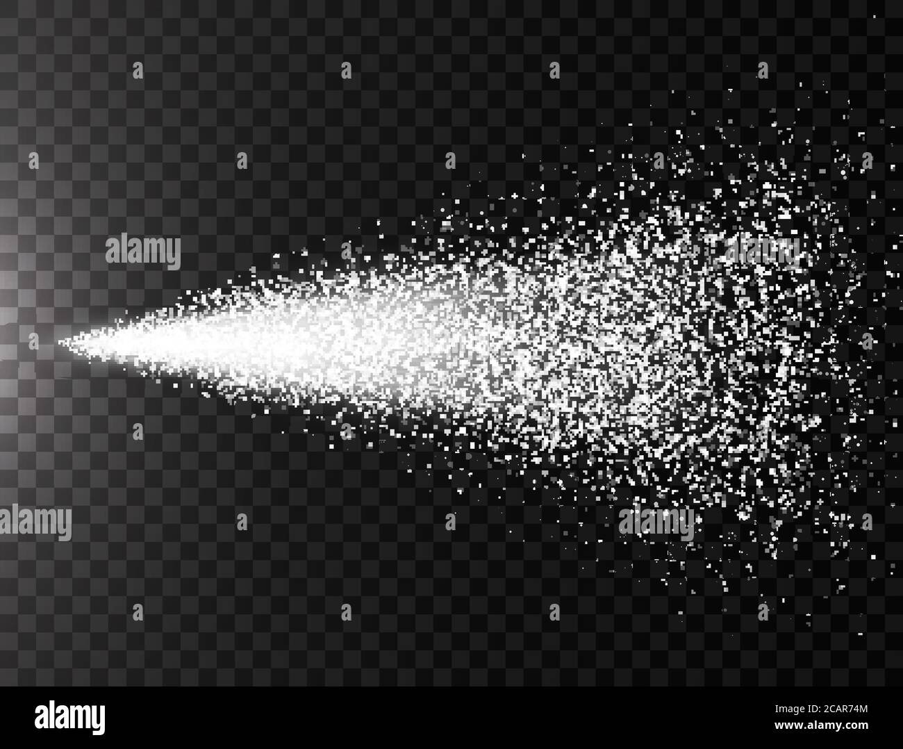 Water spray mist of atomizer on transparent background. Realistic spray ...