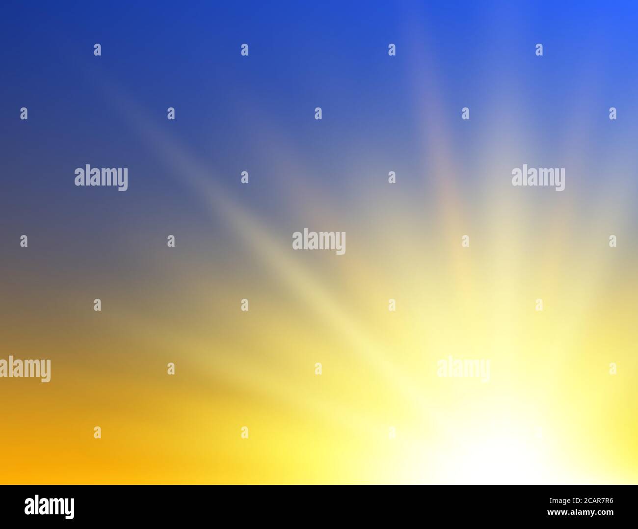 Sunshine background. Abstract sunrise concept Vector illustration Stock ...