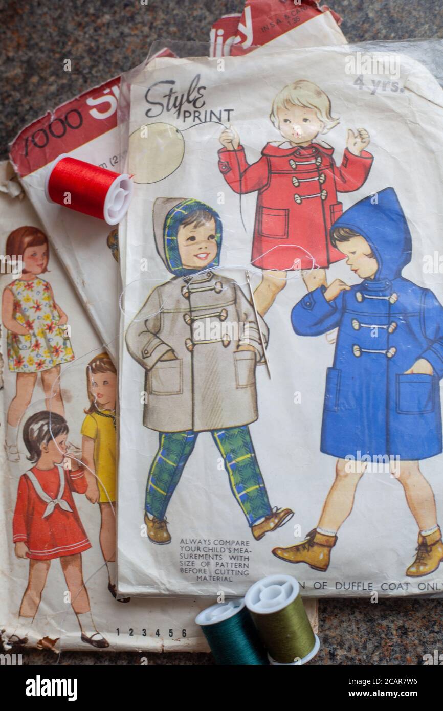 Clothing patterns hi-res stock photography and images - Alamy