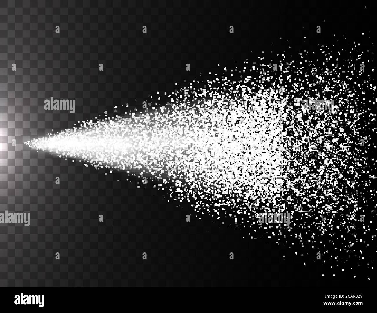 Water spray mist of atomizer on transparent background. Realistic spray ...