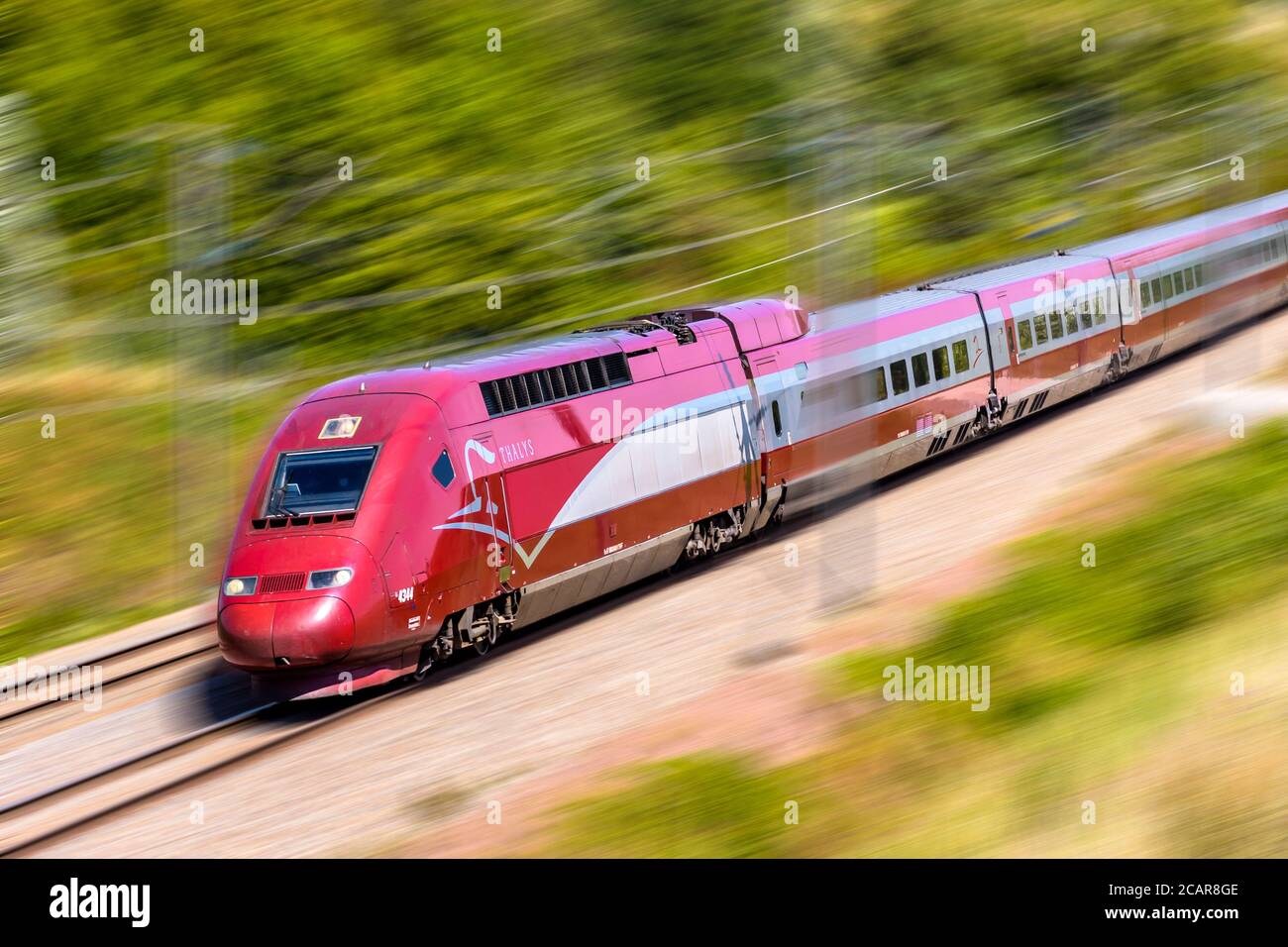 French electric locomotive hi-res stock photography and images - Alamy
