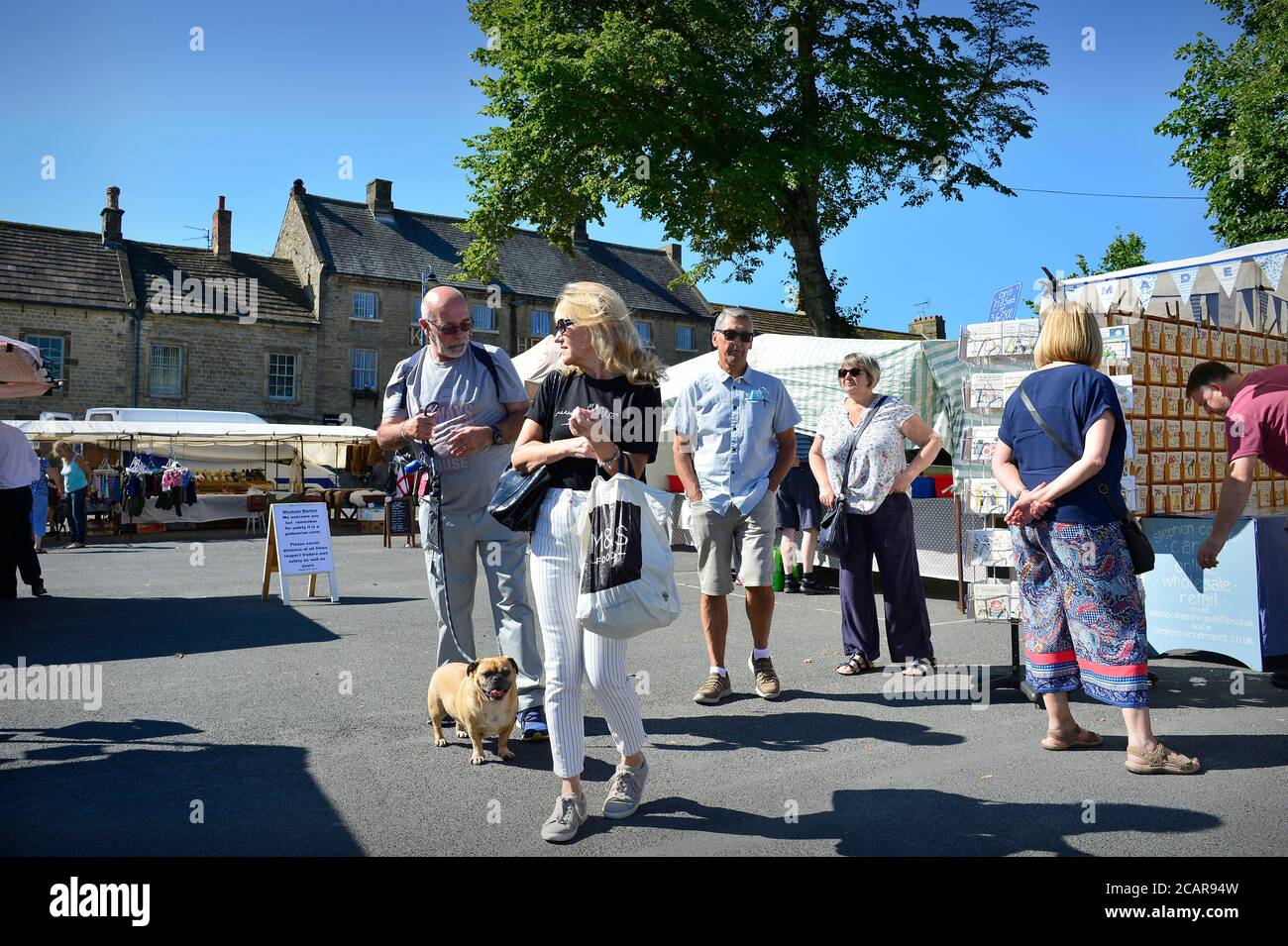 Masham North Yorkshire England UK Stock Photo - Alamy