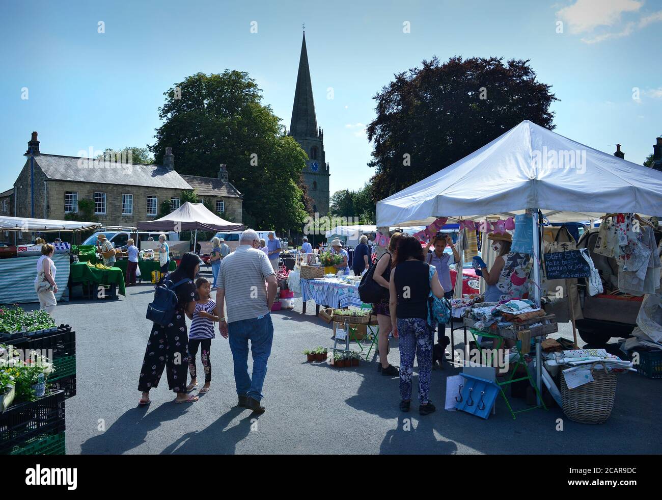 Masham North Yorkshire England UK Stock Photo - Alamy
